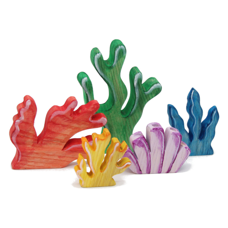 Wooden Seaweed Set / 5 Figures - Good Shepherd Toys